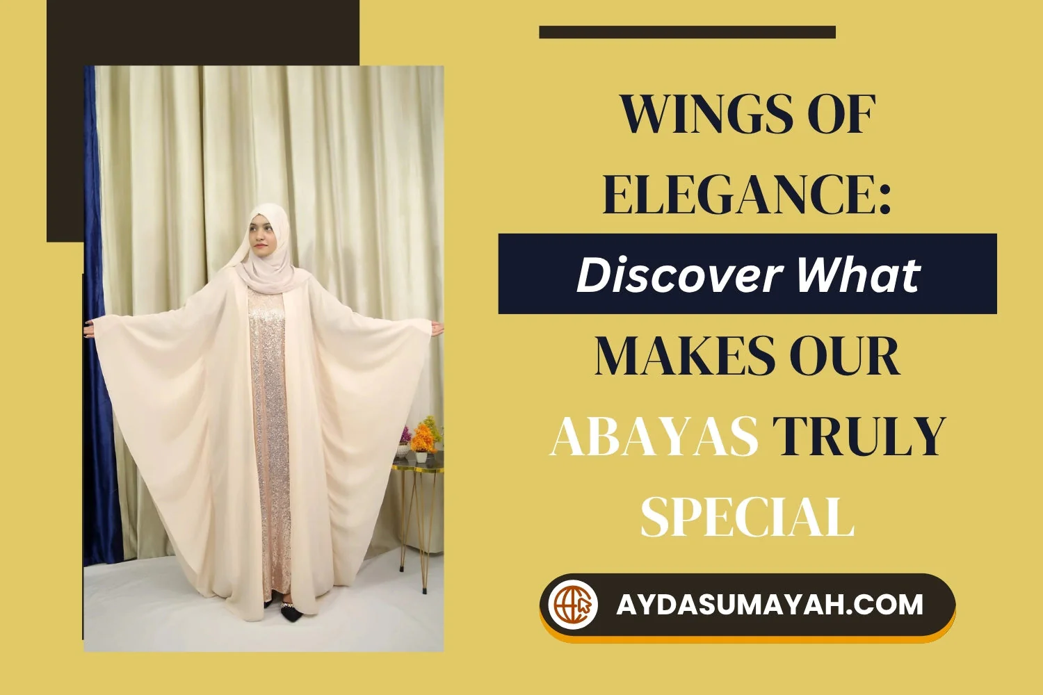 Discover Modest Butterfly Abayas – Graceful & Stylish Designs - Ayda ...
